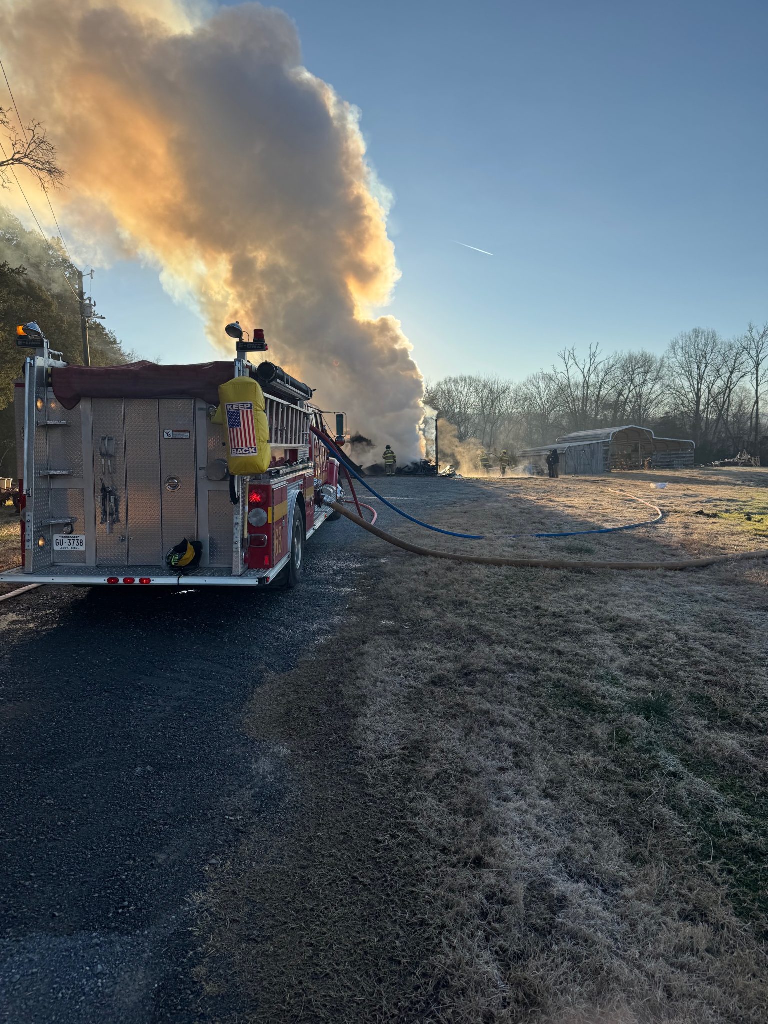 Structure Fire Ooltewah, TN - Highway 58 Volunteer Fire Department